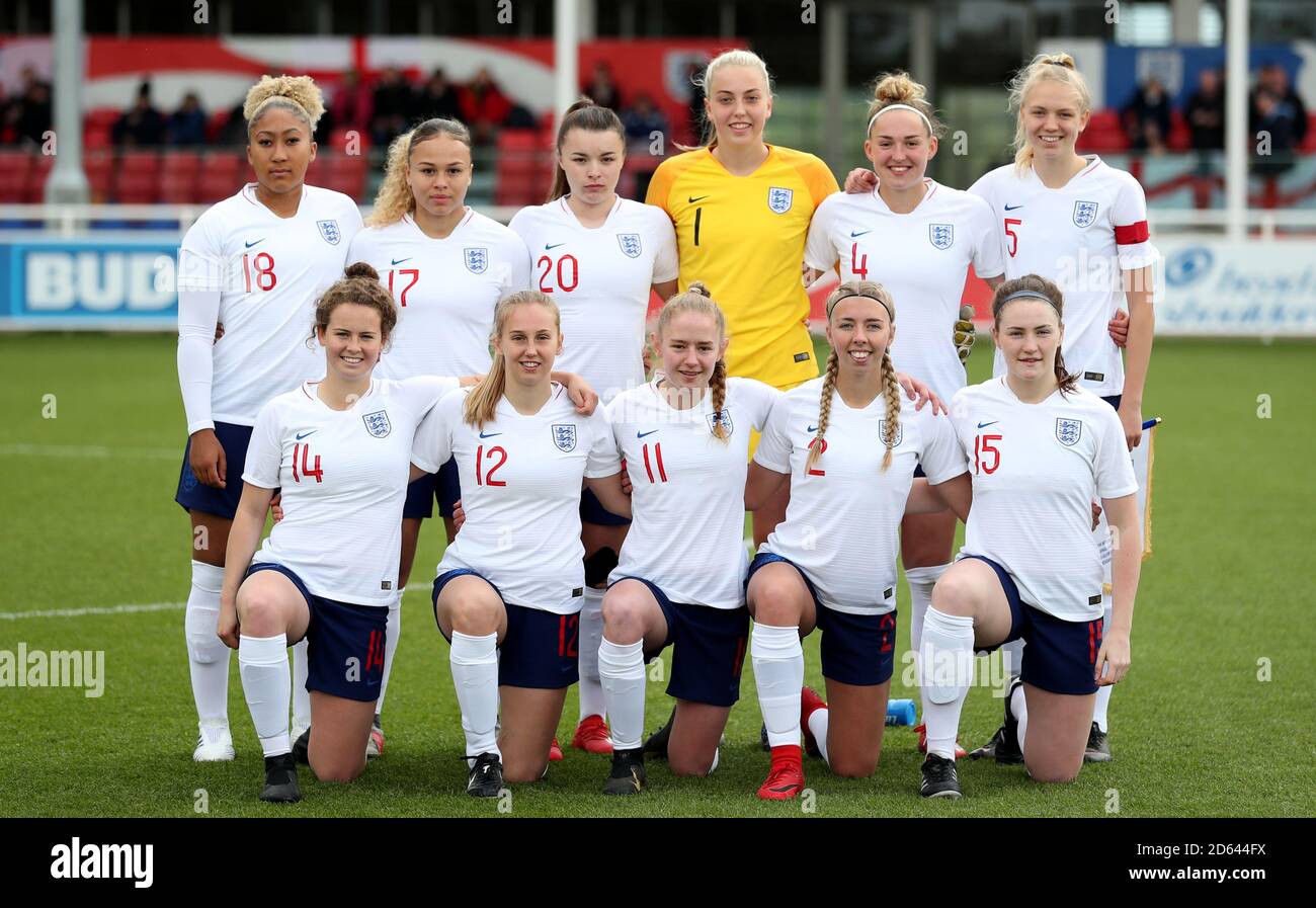 England starting 11 ahead of the match (left-right back) Lauren James ...