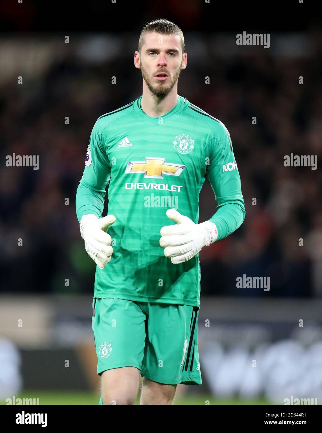 Manchester United goalkeeper David de Gea Stock Photo - Alamy