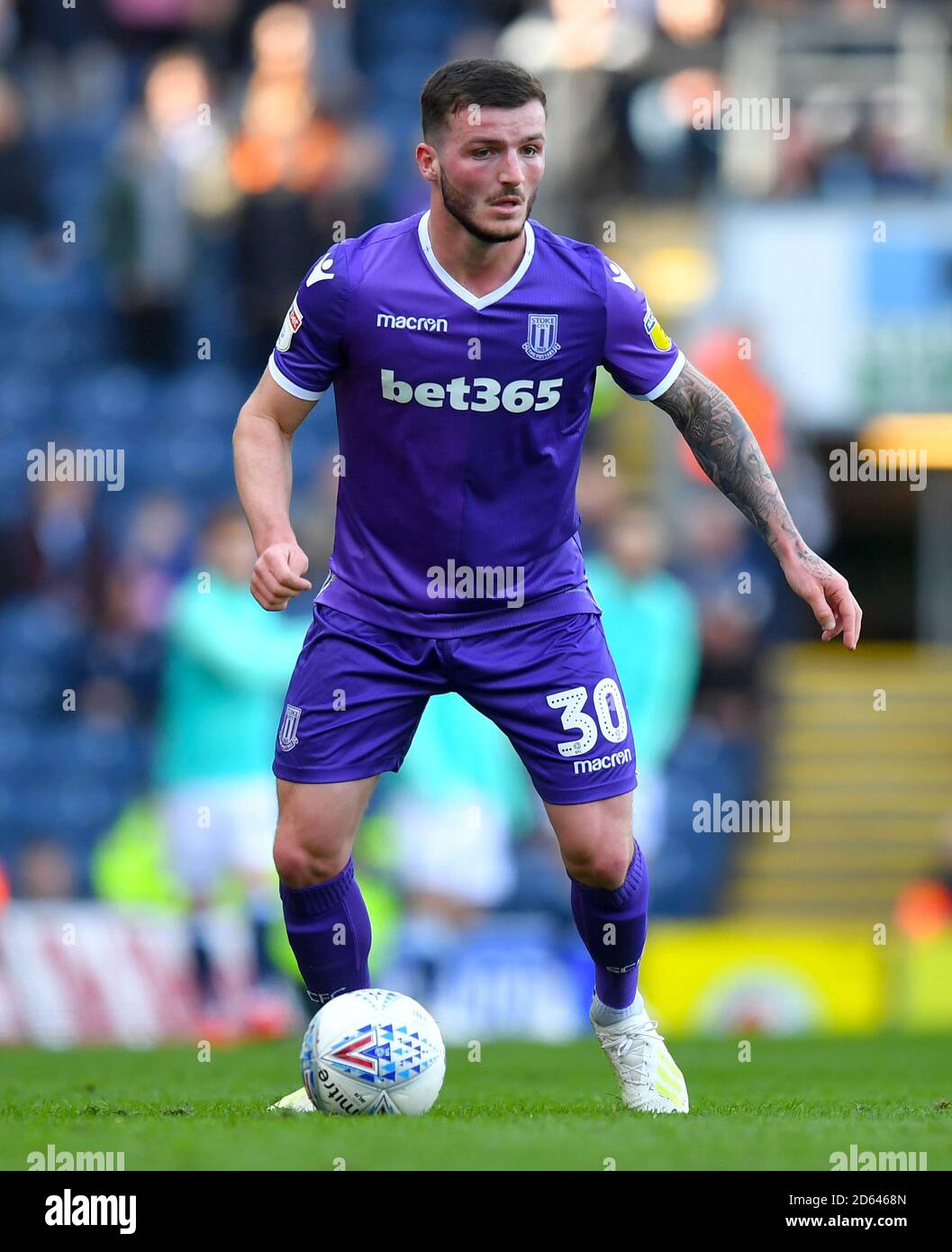 Stoke City's Tom Edwards Stock Photo - Alamy
