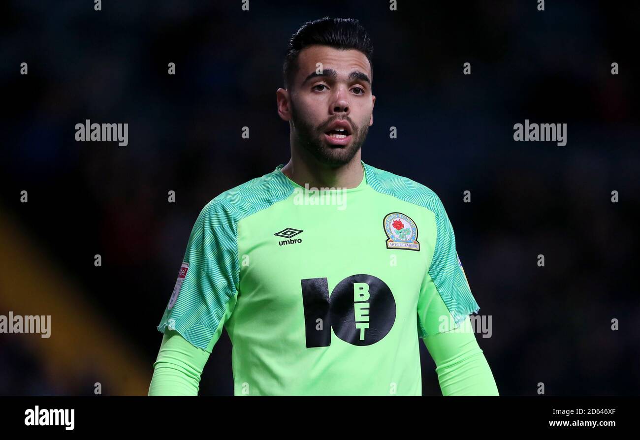 Blackburn Rovers goalkeeper David Raya Stock Photo - Alamy