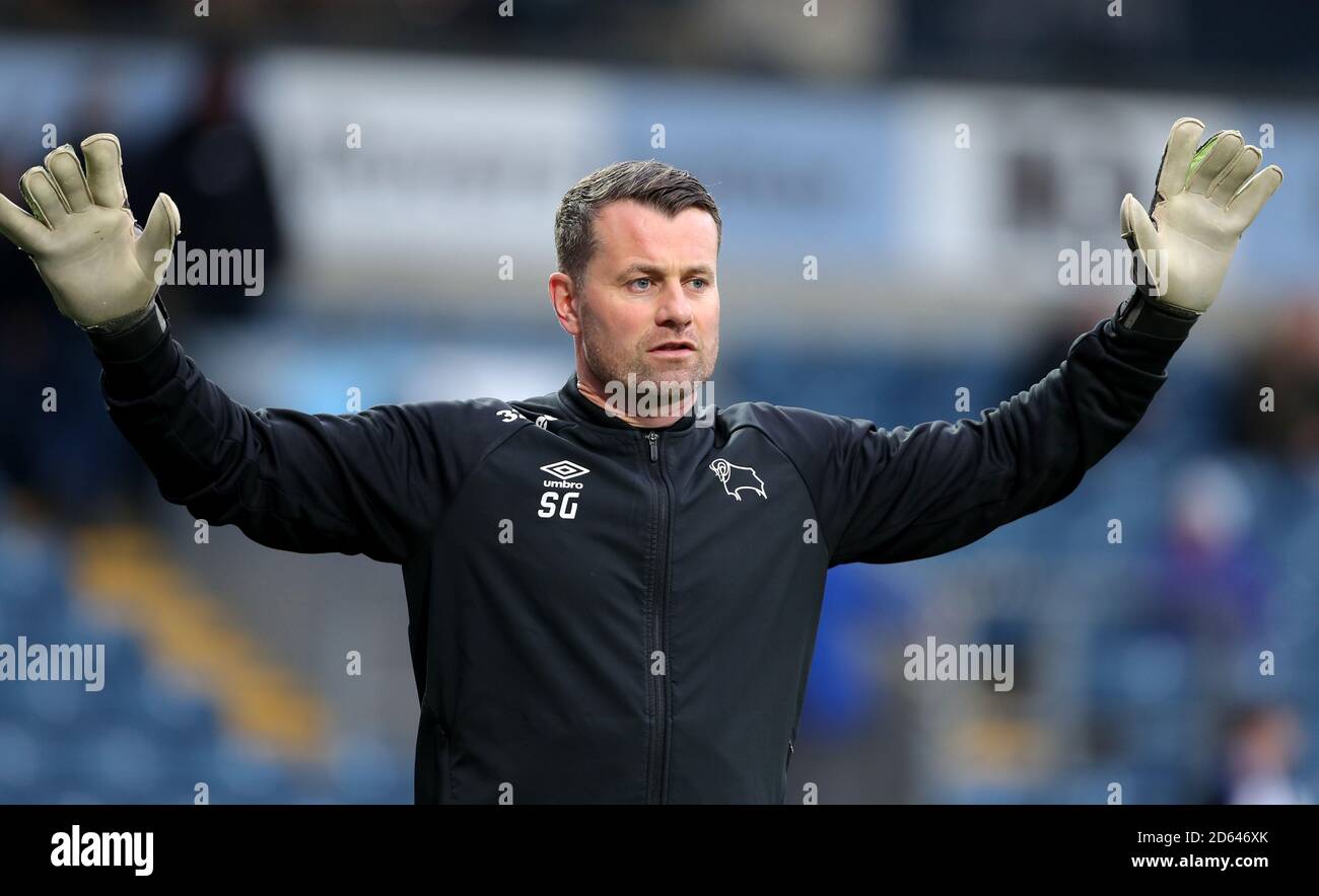 Derby County goalkeeping coach Shay Given Stock Photo - Alamy