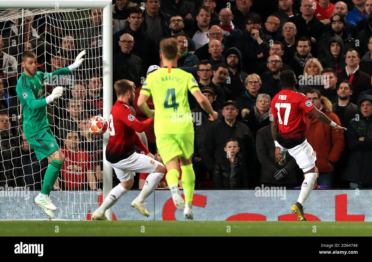 Manchester uniteds luke shaw scores hi-res stock photography and images ...