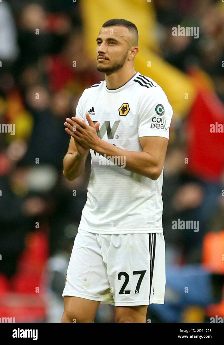 Wolverhampton Wanderers' Romain Saiss Stock Photo - Alamy