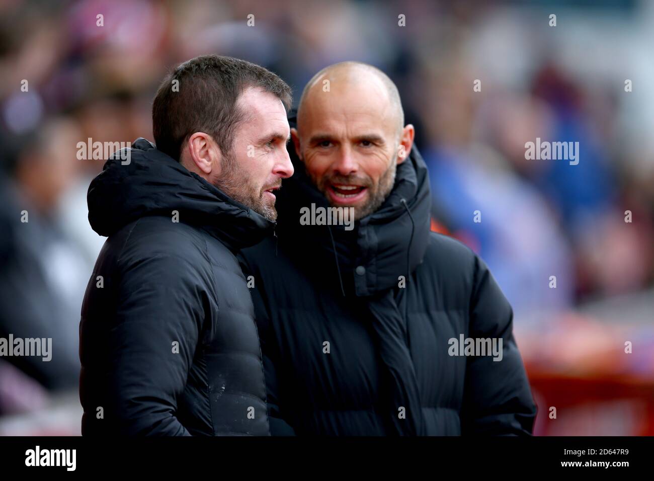 Paul warne nathan jones hi-res stock photography and images - Alamy