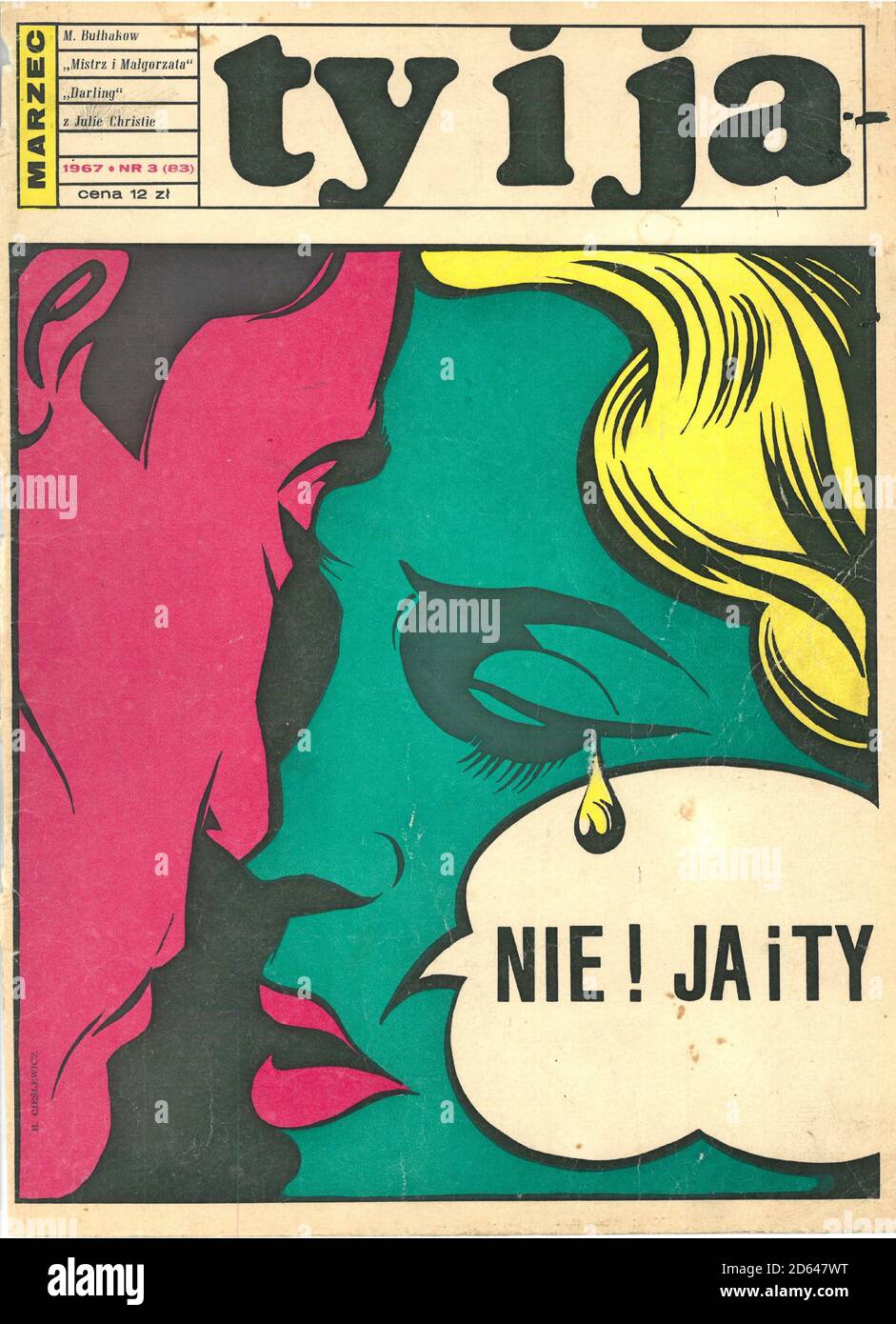 Cover of Ty i JA, Polish illustrated magazine, okładka magazynu TY i JA ...