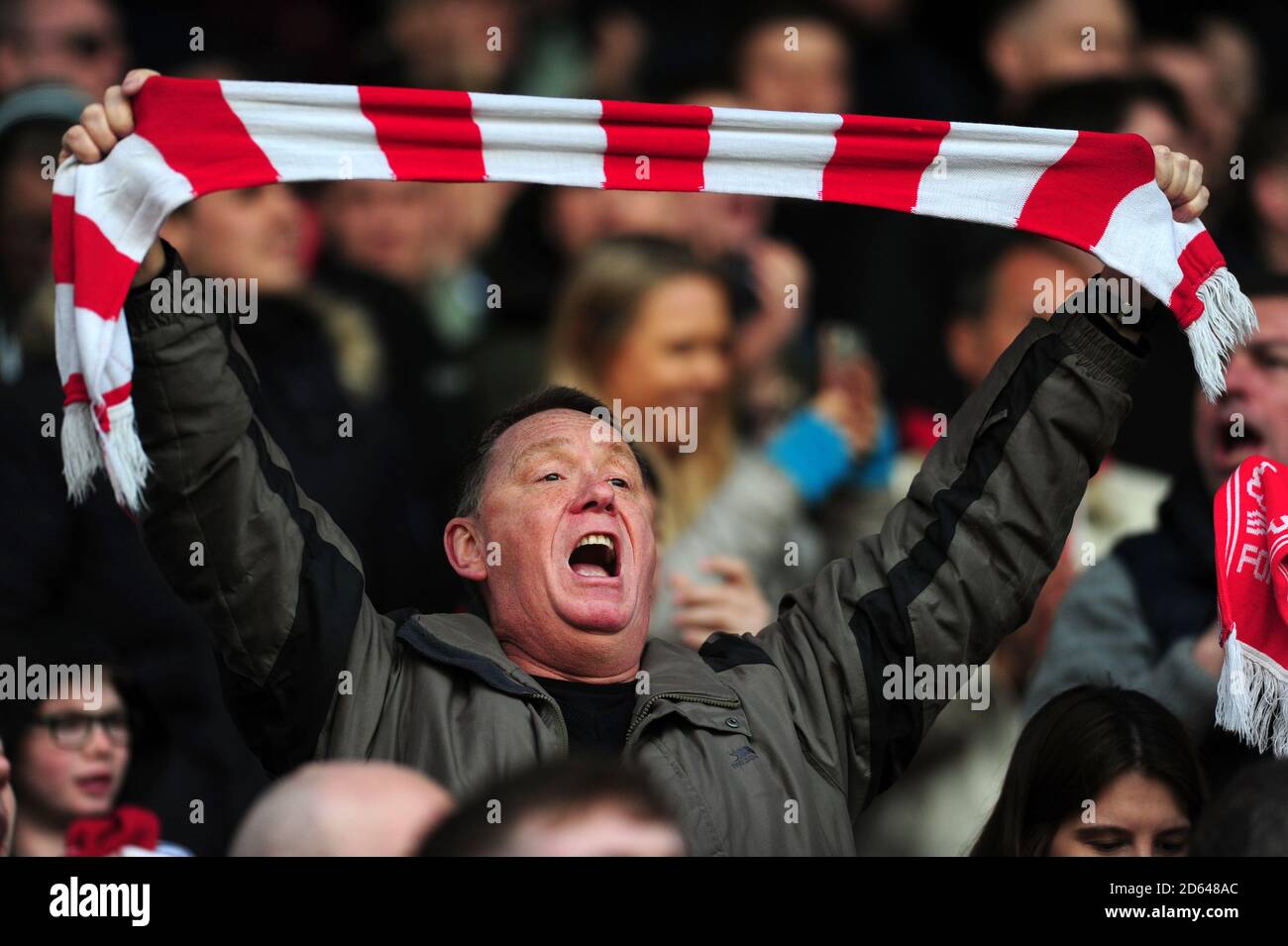 Nottingham forest supporter hi-res stock photography and images - Alamy