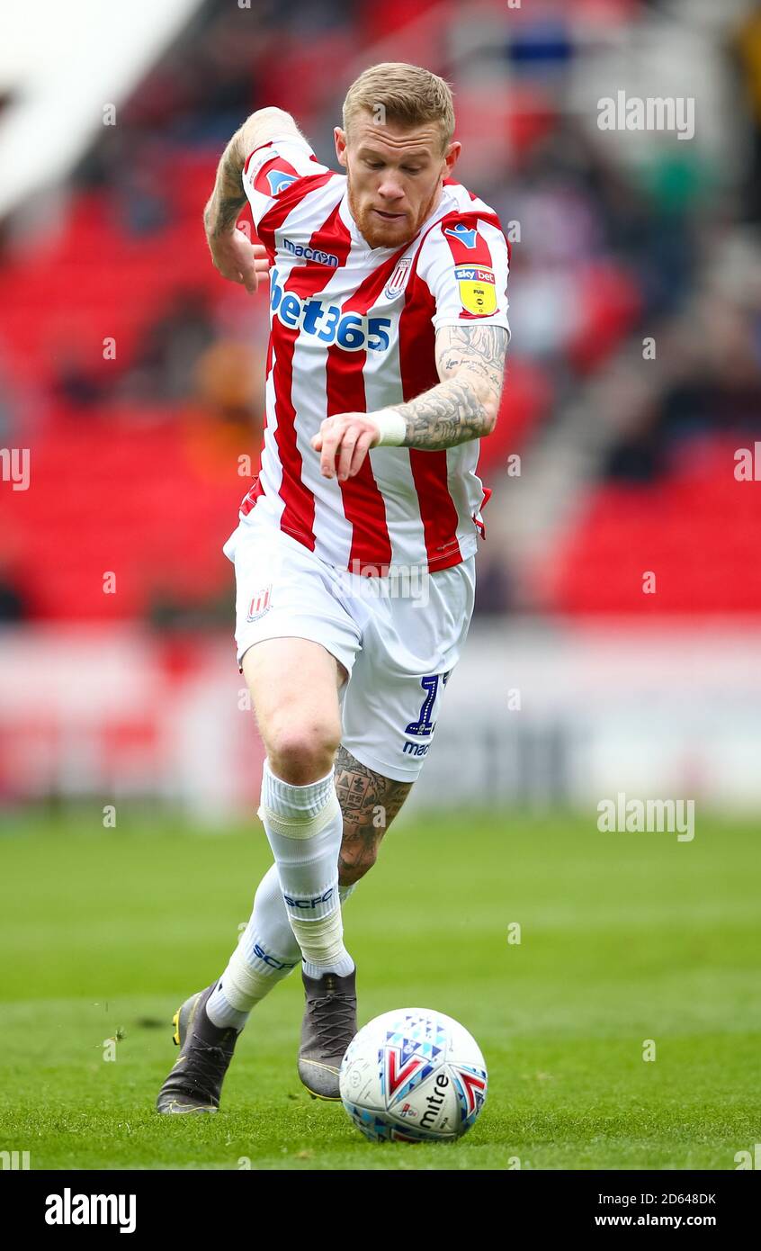 Stoke City's James McClean Stock Photo - Alamy