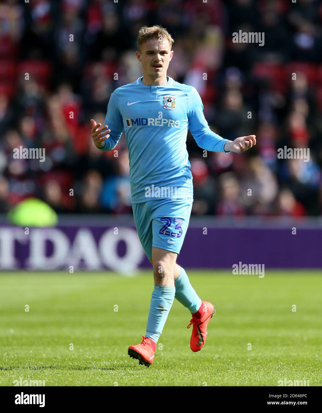 Coventry City's Luke Thomas Stock Photo - Alamy
