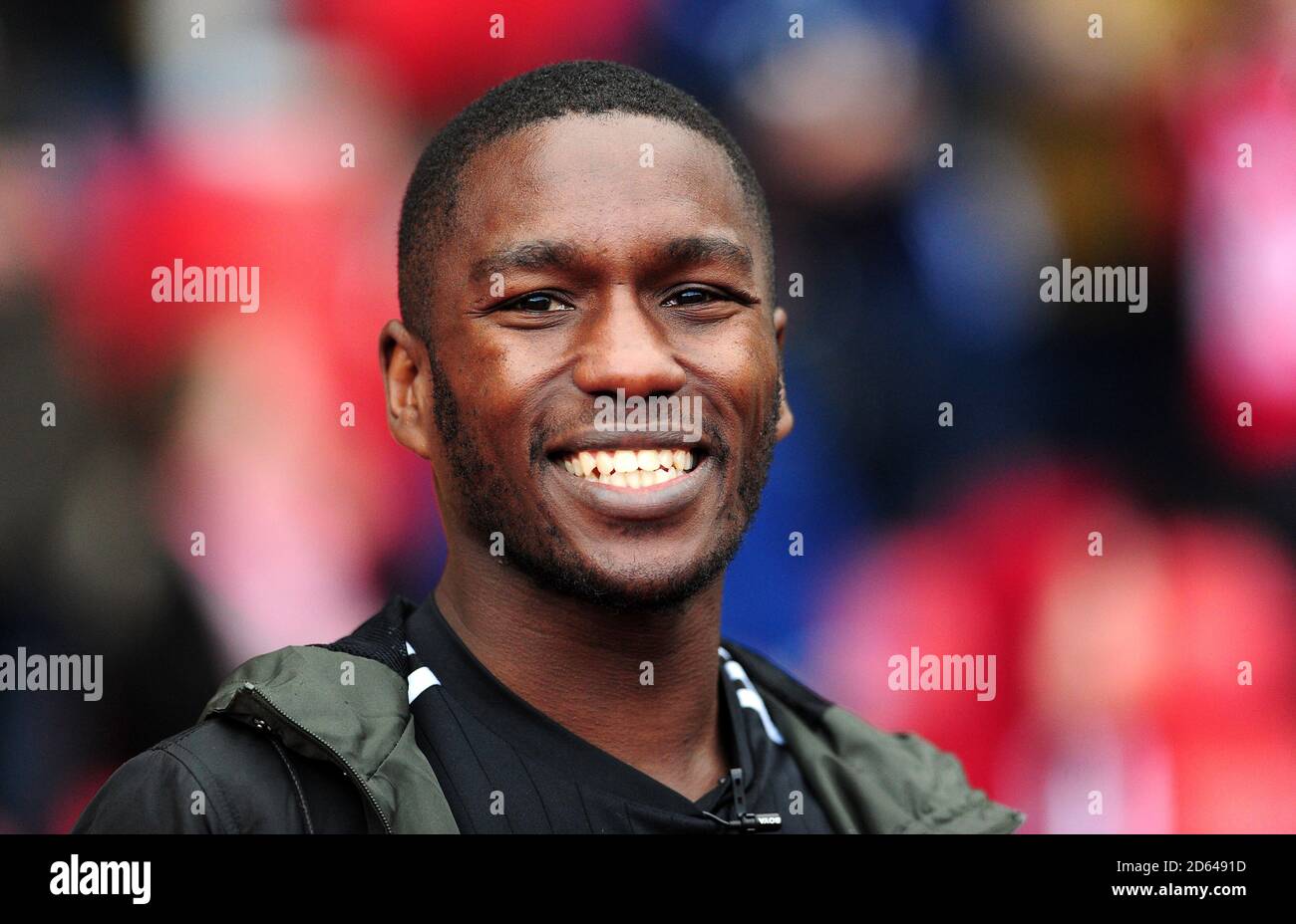 Nottingham boxer Ekow 'The Engine' Essuman visiting the ground before ...
