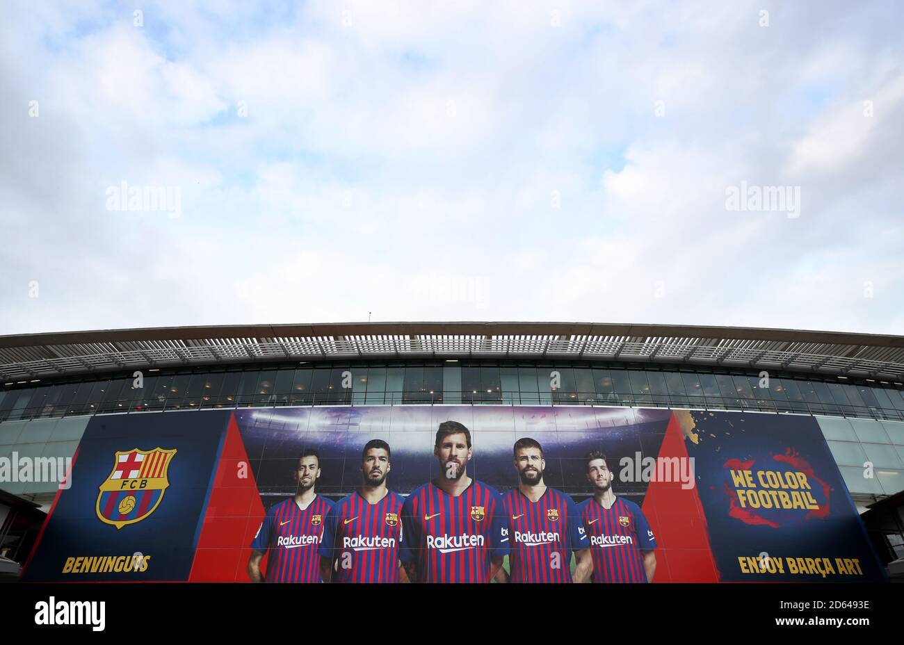 Nou camp general view hi-res stock photography and images - Alamy