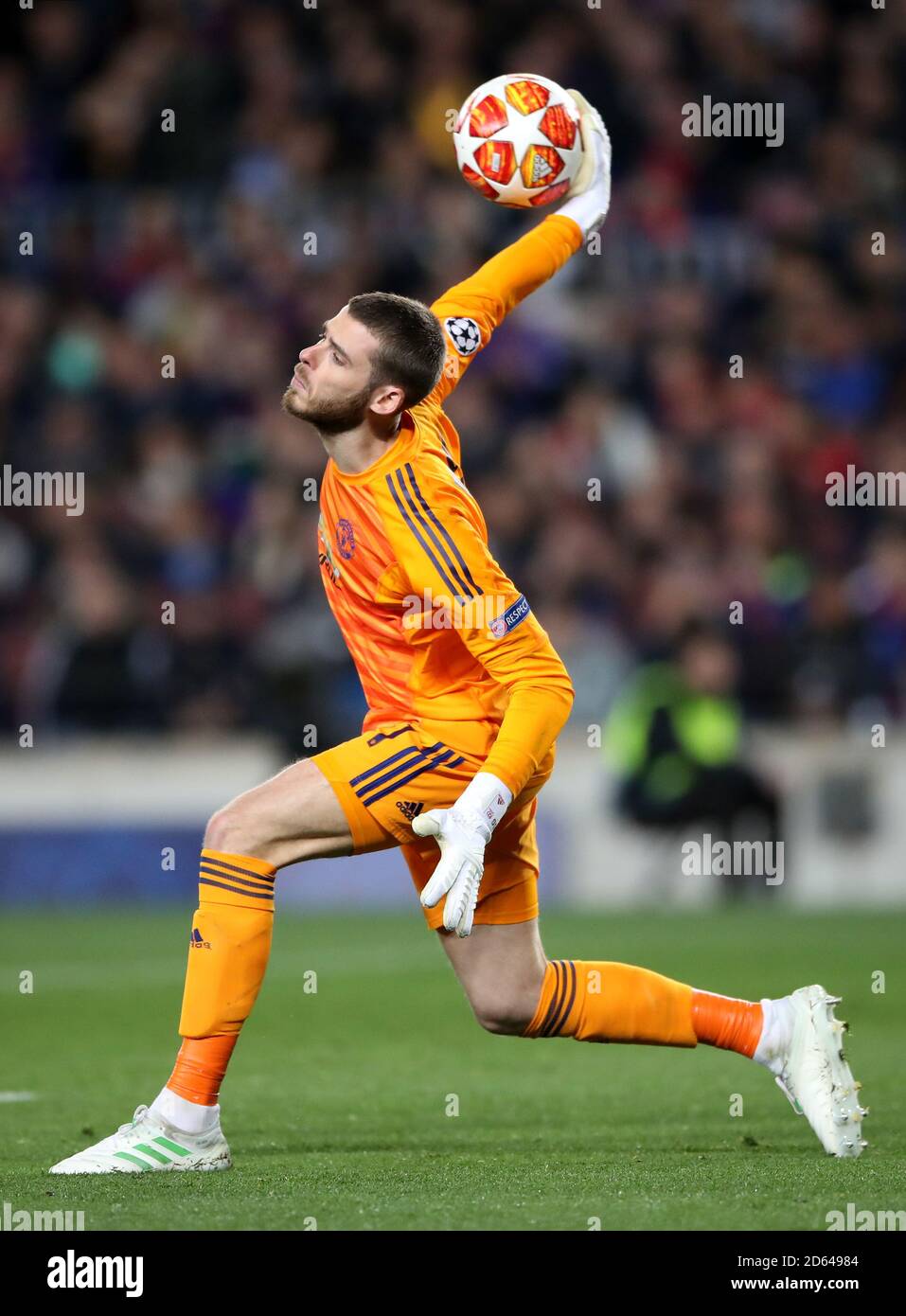 Manchester United goalkeeper David de Gea in action Stock Photo - Alamy