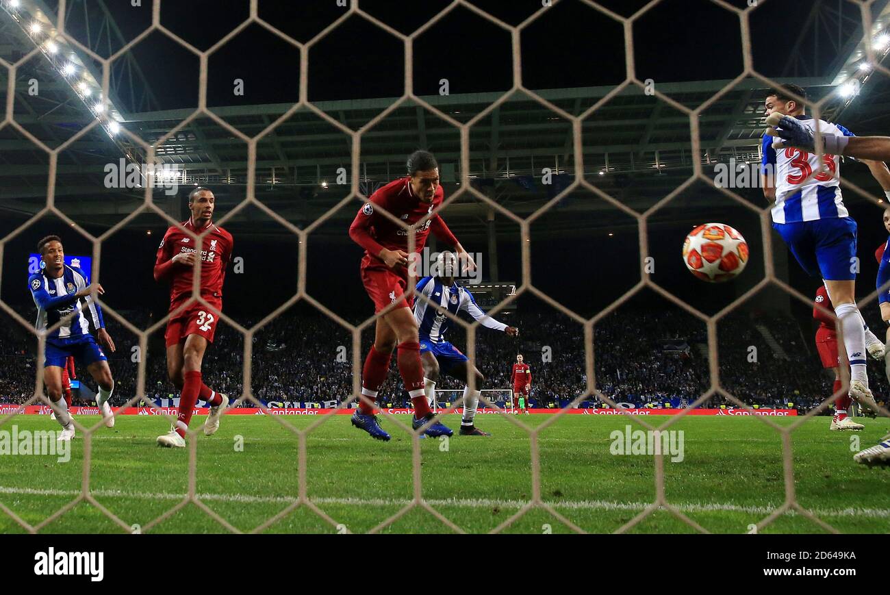 Virgil van dijk goal hi-res stock photography and images - Alamy
