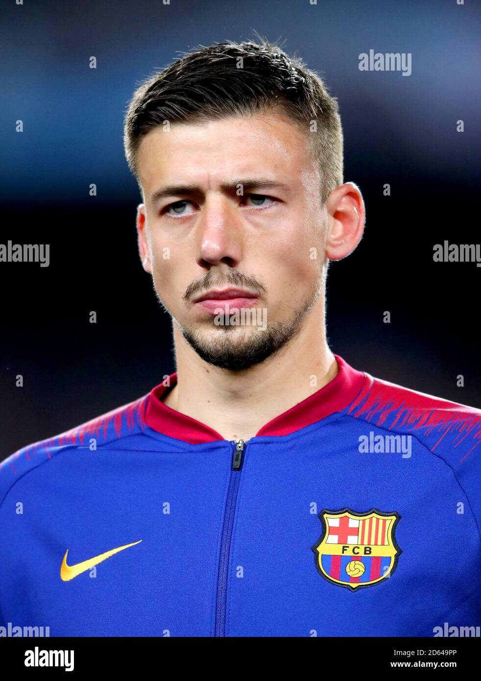 Barcelona's Clement Lenglet Stock Photo - Alamy