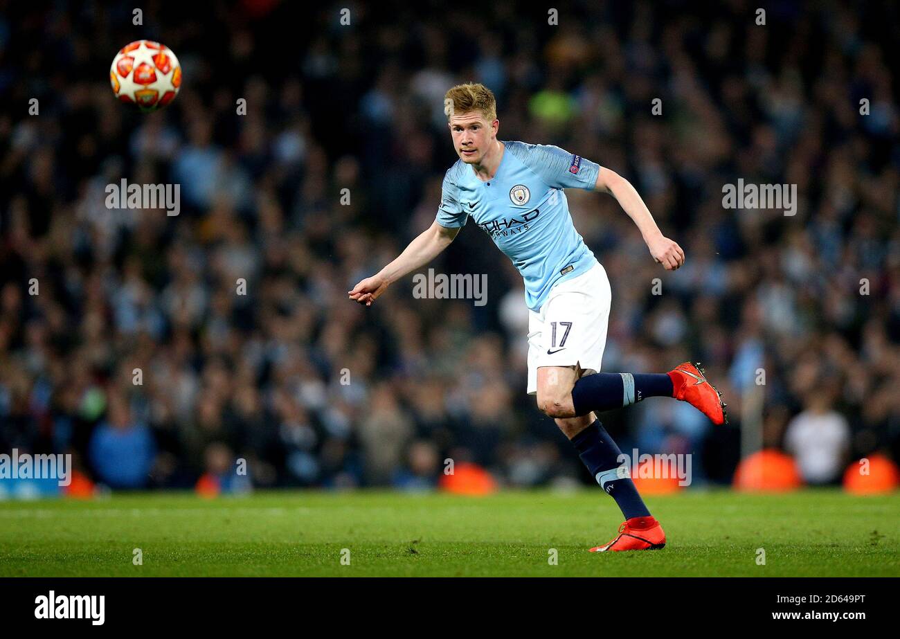 Manchester City's Kevin De Bruyne in action Stock Photo - Alamy