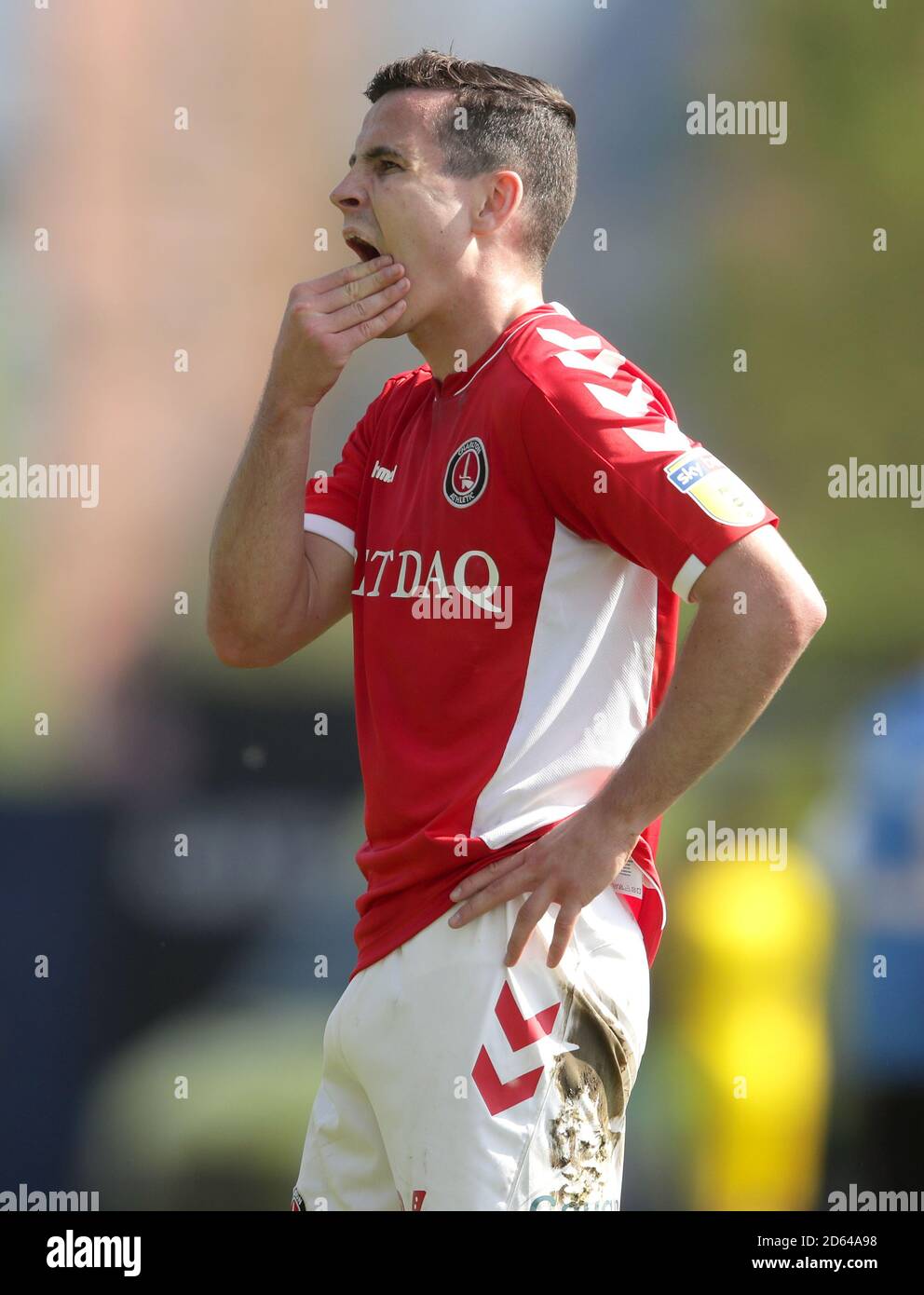 Charlton Athletic's Jason Pearce Stock Photo - Alamy
