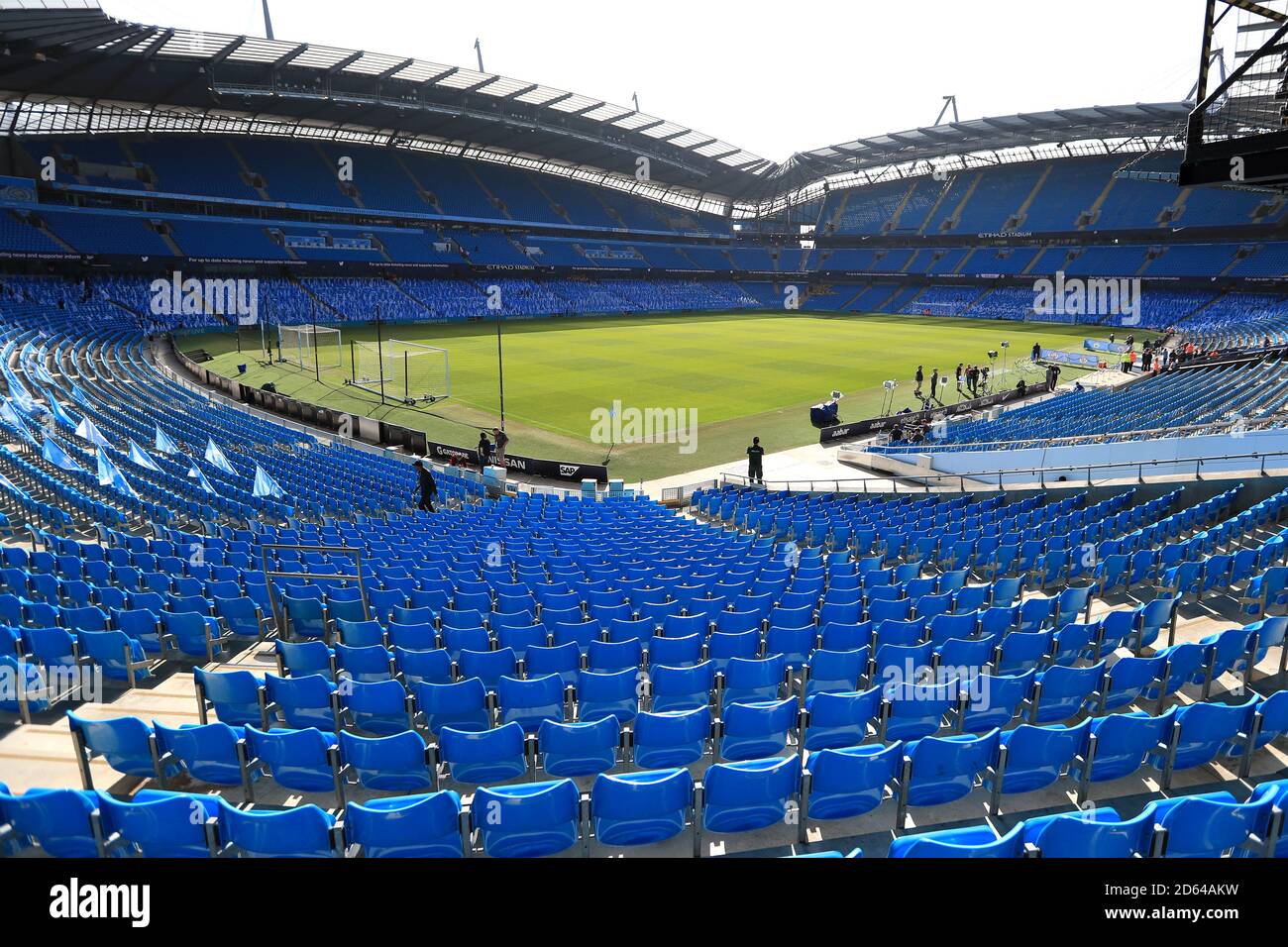 A general view of the Etihad Stadium ahead of the match Stock Photo - Alamy