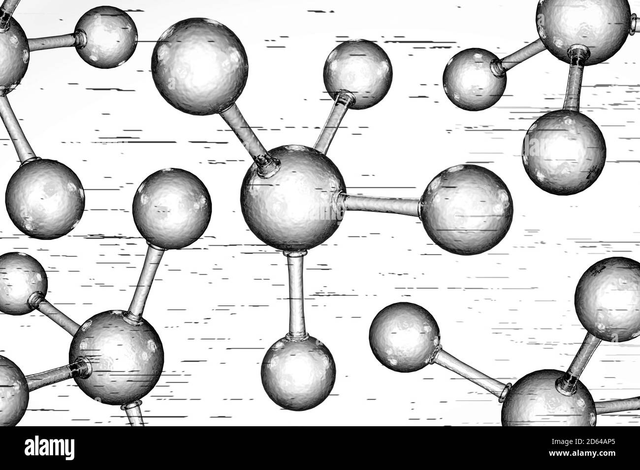 Close up atomic particle background science 3D illustration Stock Photo ...