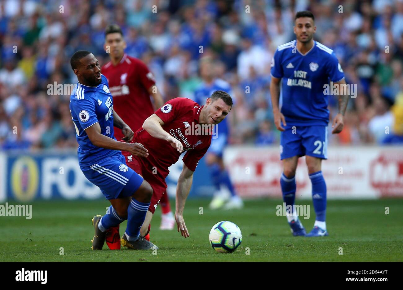 James milner in action hi-res stock photography and images - Alamy
