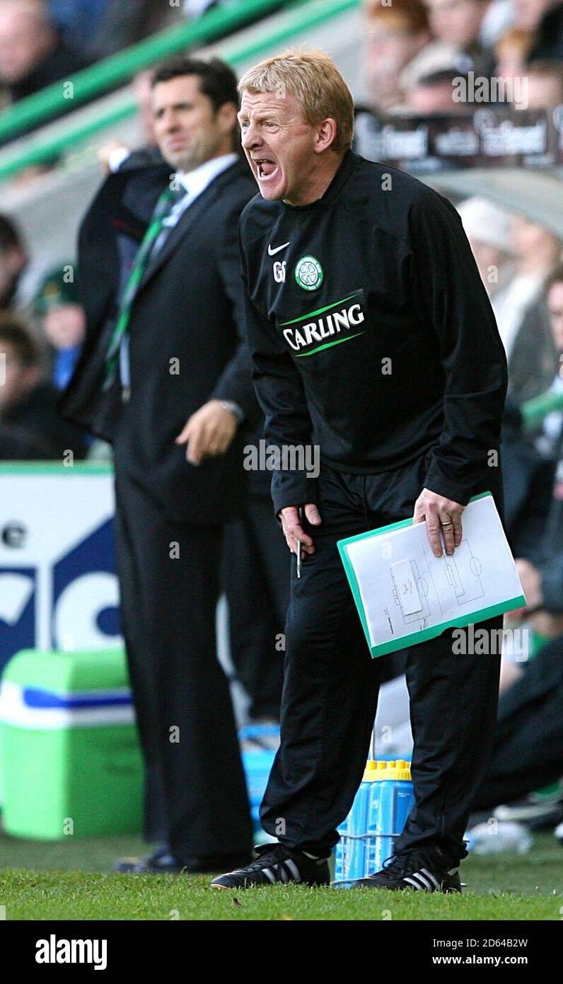 Hibernian manager john collins hi-res stock photography and images - Alamy