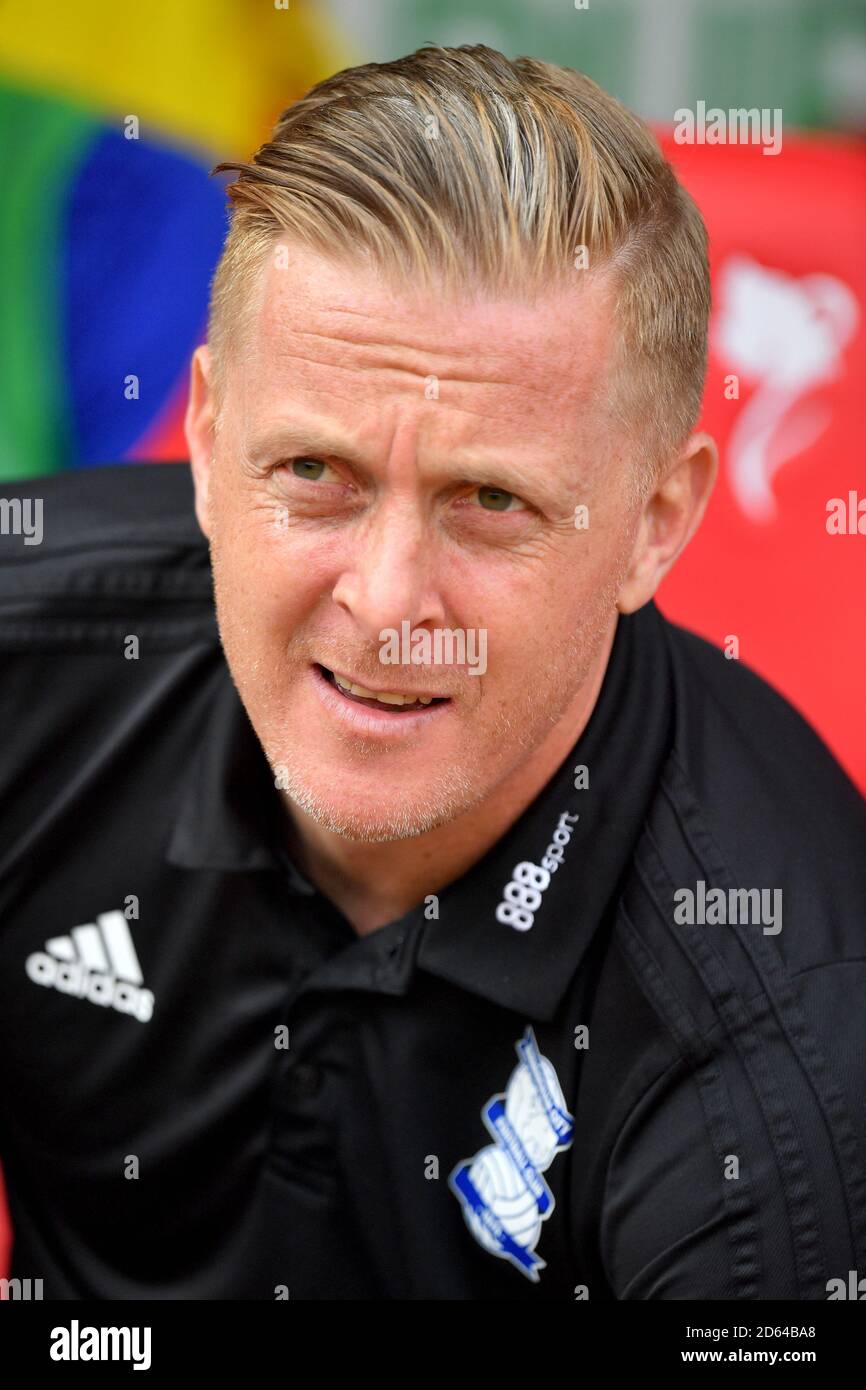 Birmingham City manager Garry Monk Stock Photo - Alamy