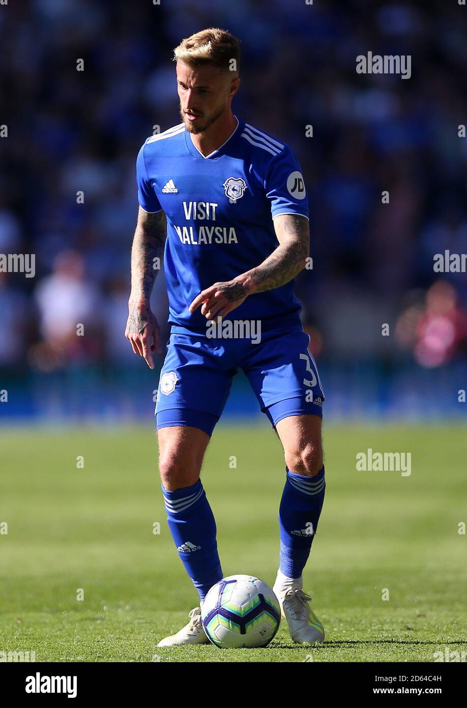 Cardiff City's Joe Bennett Stock Photo - Alamy