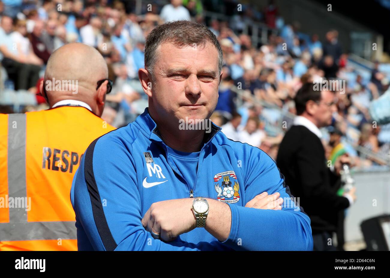 Coventry City manager Mark Robins Stock Photo - Alamy