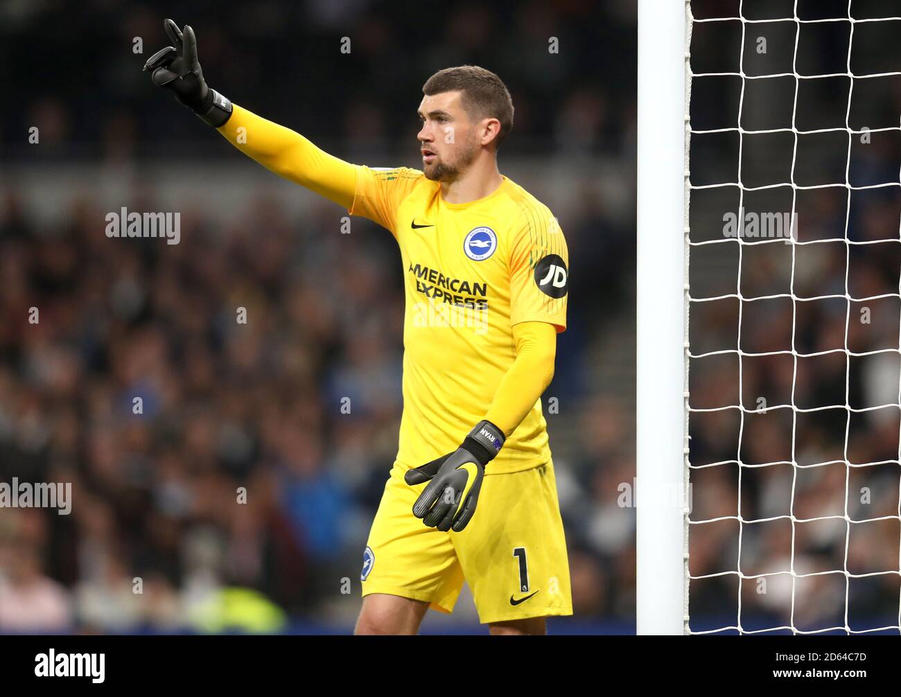 Brighton & Hove Albion goalkeeper Mathew Ryan Stock Photo - Alamy