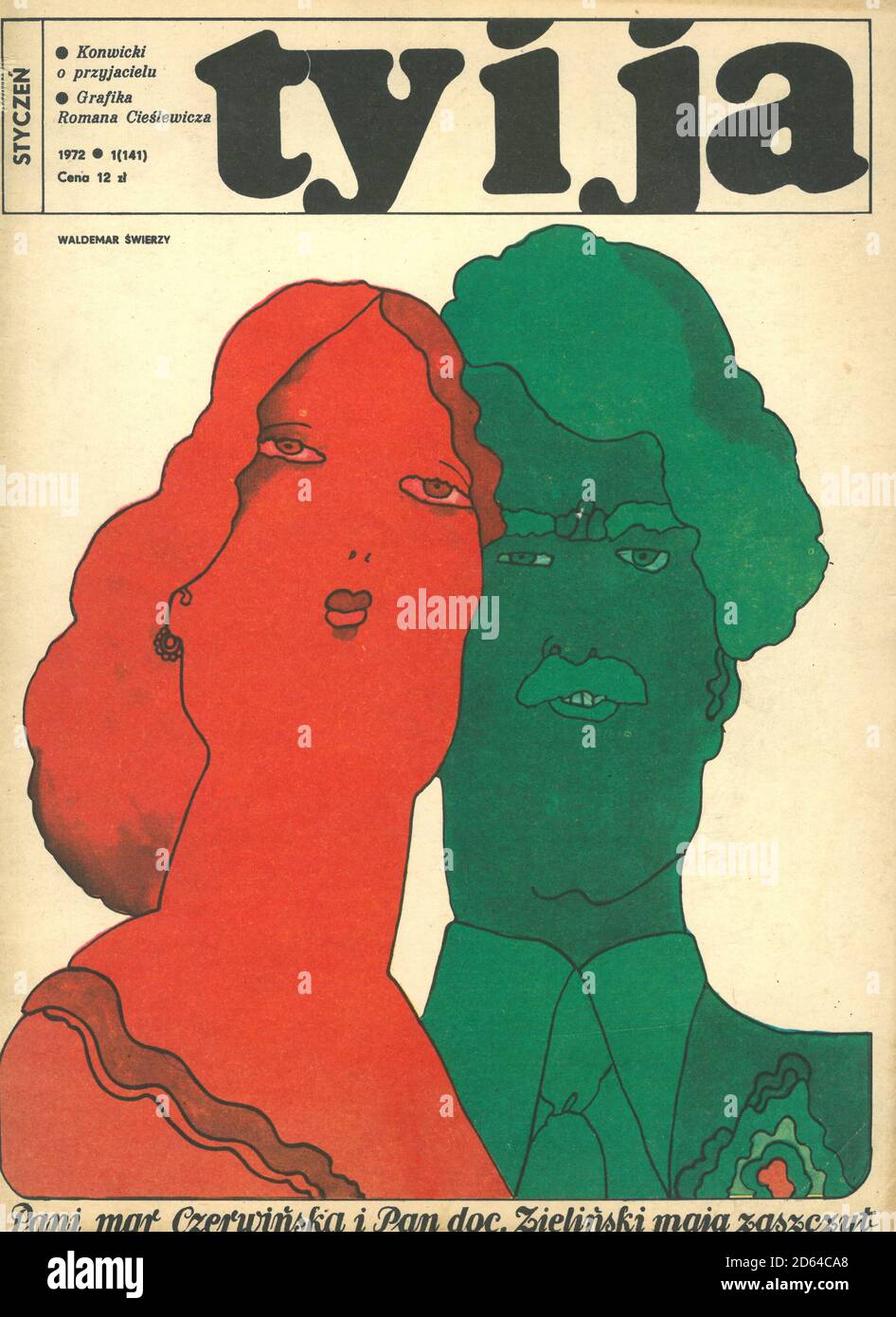 Cover of Ty i JA, Polish illustrated magazine, okładka magazynu TY i JA ...