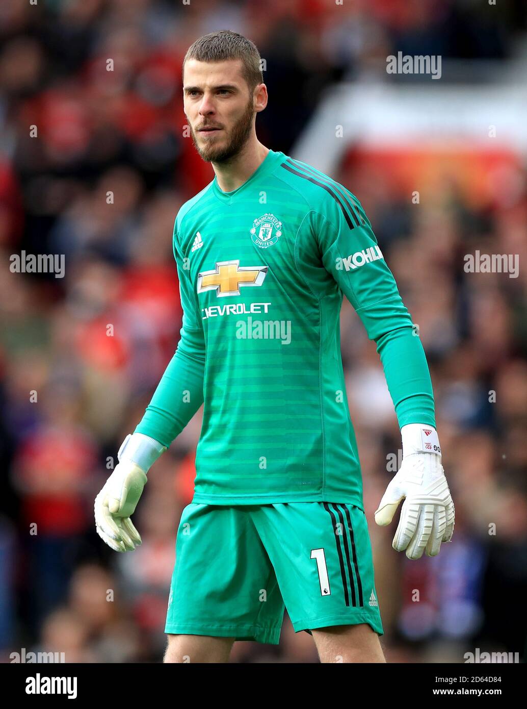 Manchester United goalkeeper David de Gea in action Stock Photo - Alamy
