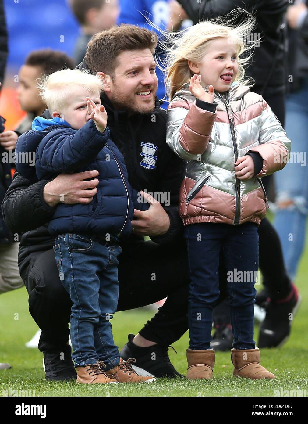 Birmingham City First team Physiotherapist Dave Hunt after the final ...