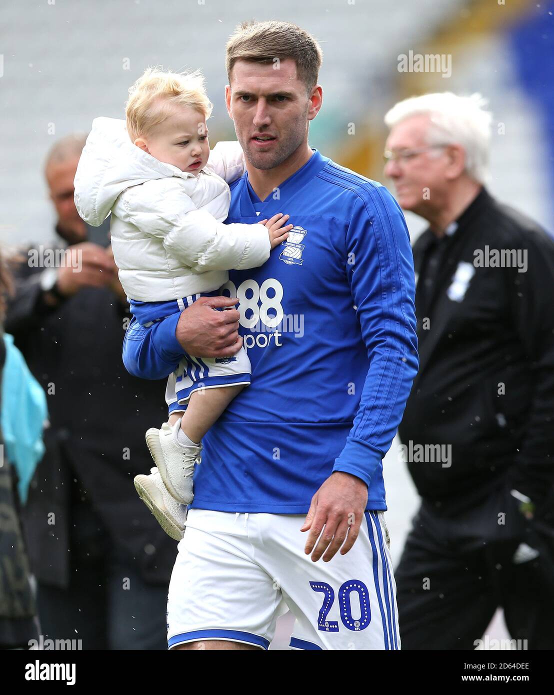 Birmingham City's Gary Gardner celebrates after the final whistle Stock ...
