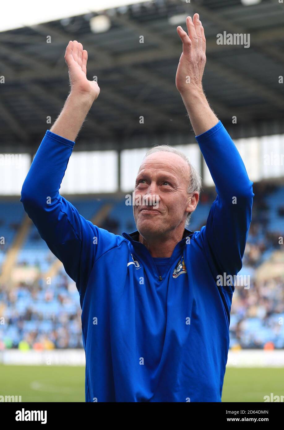 Coventry City goalkeeping coach Steve Ogrizovic Stock Photo - Alamy