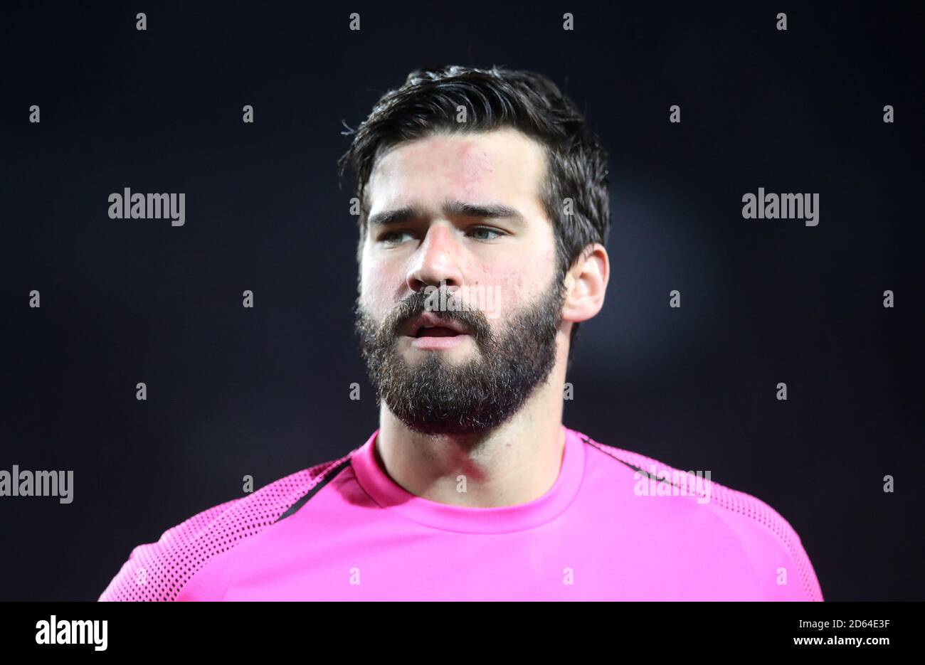Liverpool goalkeeper Ramses Alisson Stock Photo - Alamy