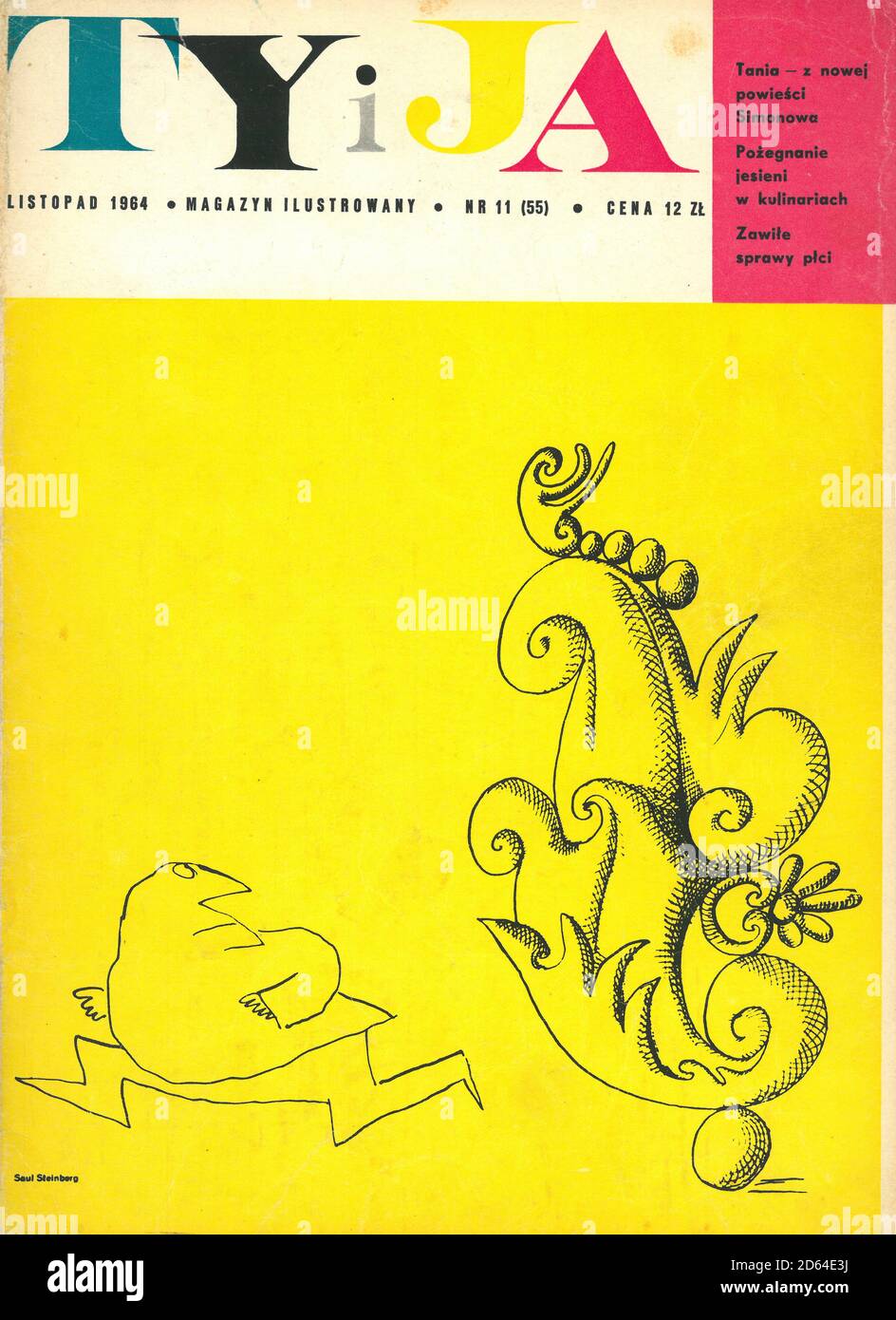 Cover of Ty i JA, Polish illustrated magazine, okładka magazynu TY i JA ...