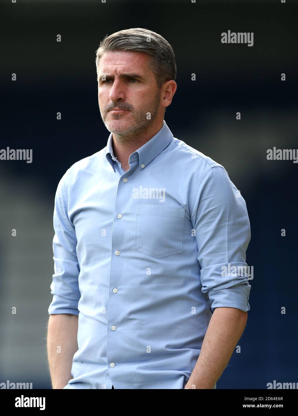 Bury's manager Ryan Lowe Stock Photo - Alamy