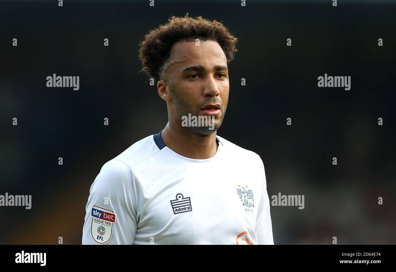 Nicky Maynard, Bury Stock Photo - Alamy