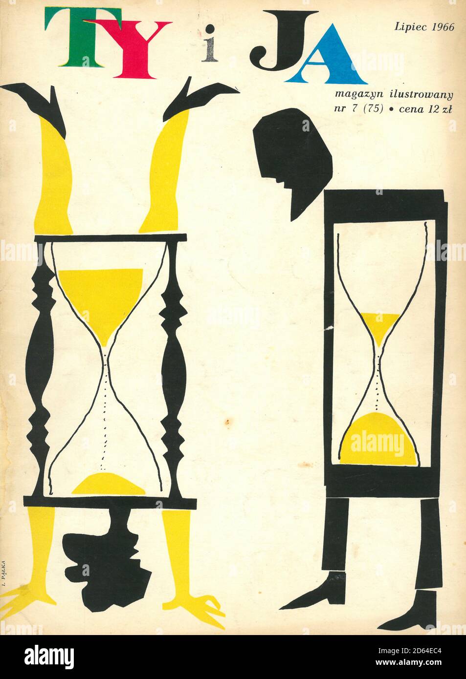 Cover of Ty i JA, Polish illustrated magazine, okładka magazynu TY i JA ...