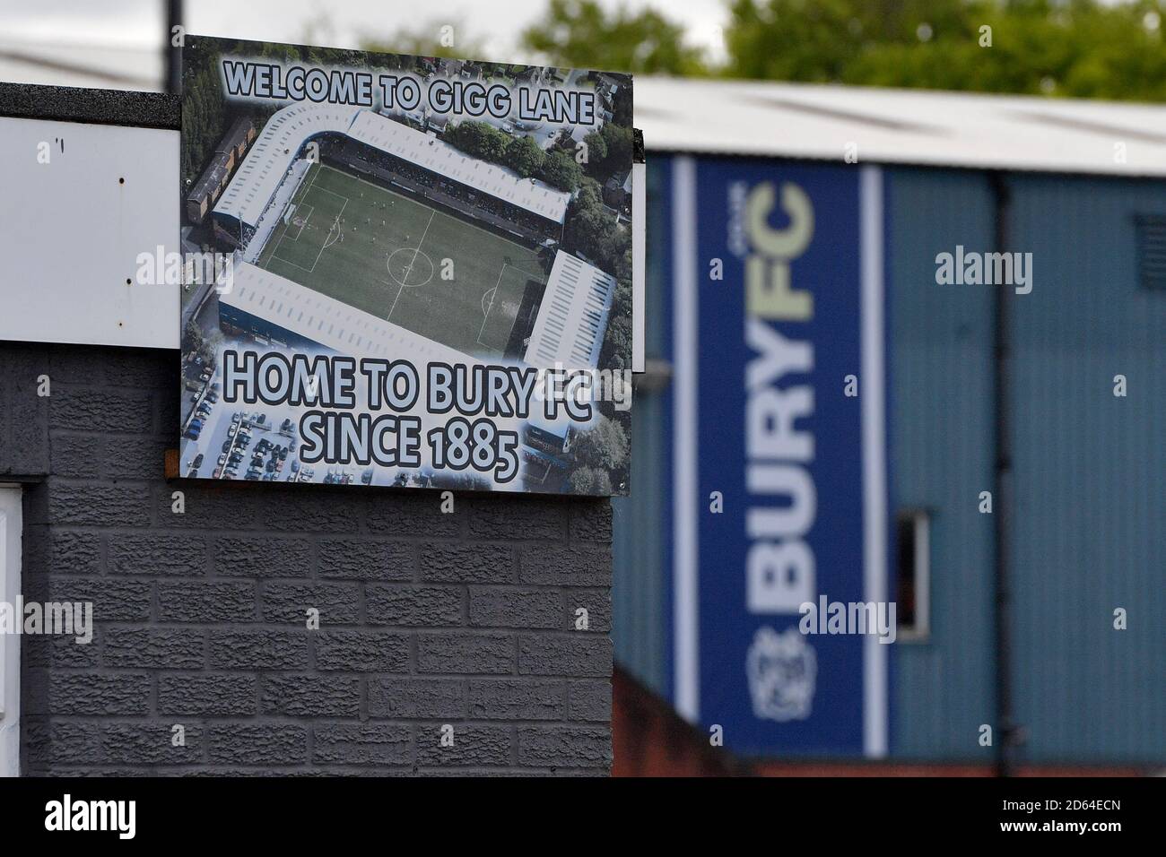 Soccer football league bury gigg lane hi-res stock photography and ...