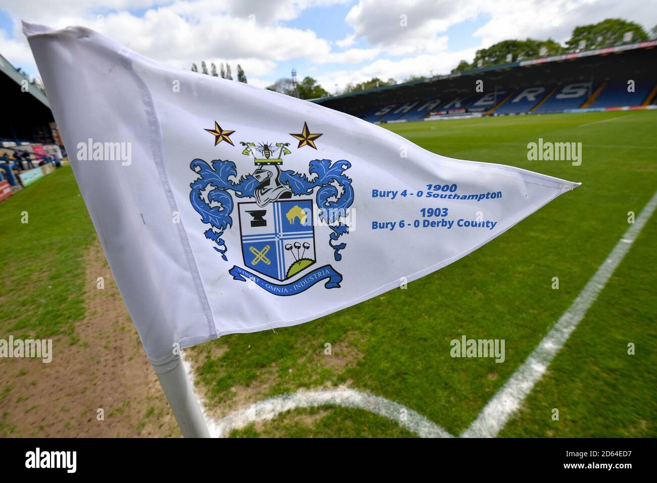 Soccer football league bury gigg lane hi-res stock photography and ...