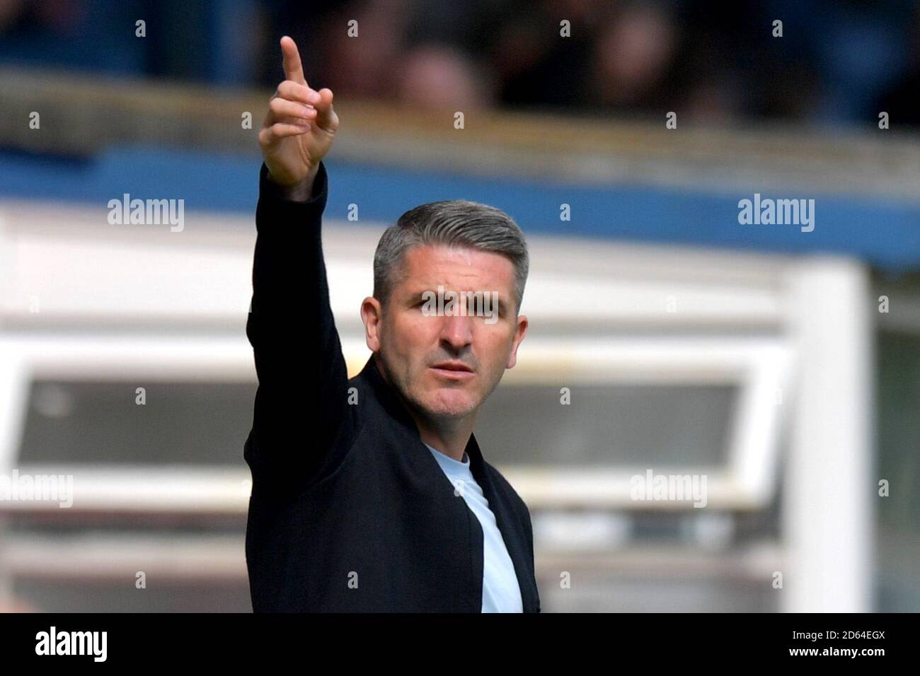 Bury’s manager Ryan Lowe reacts on the touchline Stock Photo - Alamy