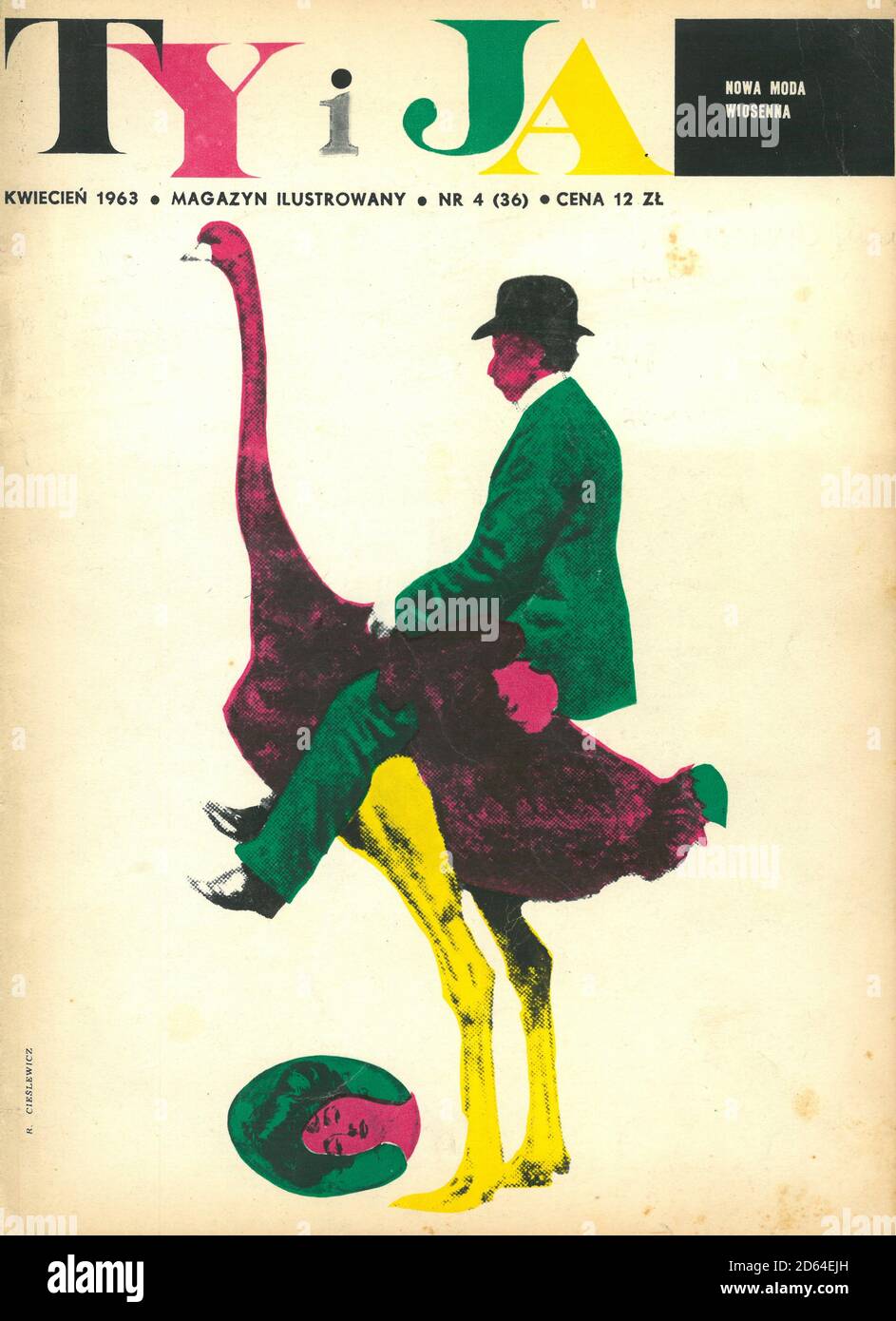 Cover of Ty i JA, Polish illustrated magazine, okładka magazynu TY i JA ...