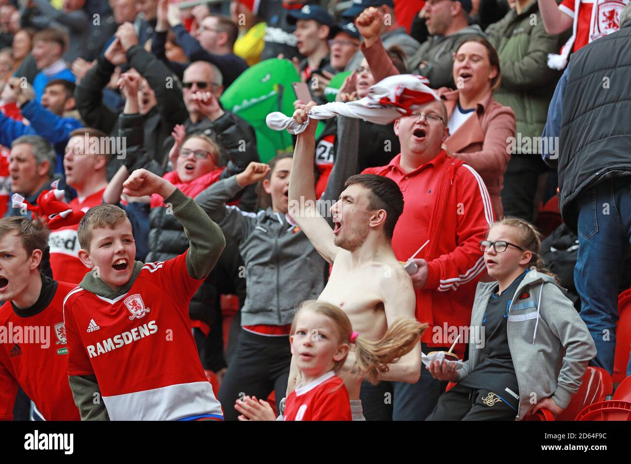 Middlesbrough fans blackburn hi-res stock photography and images - Alamy