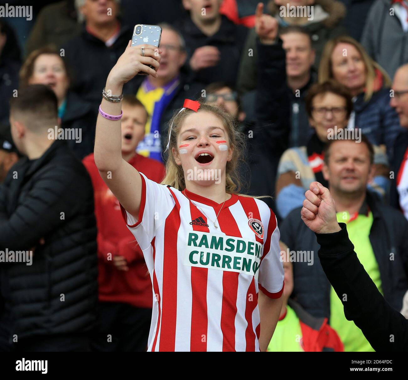 Celebrate teams promotion hi-res stock photography and images - Alamy