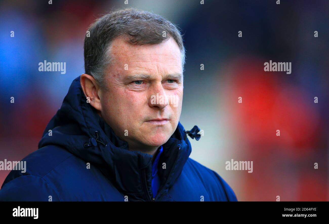 Coventry City manager Mark Robins Stock Photo - Alamy