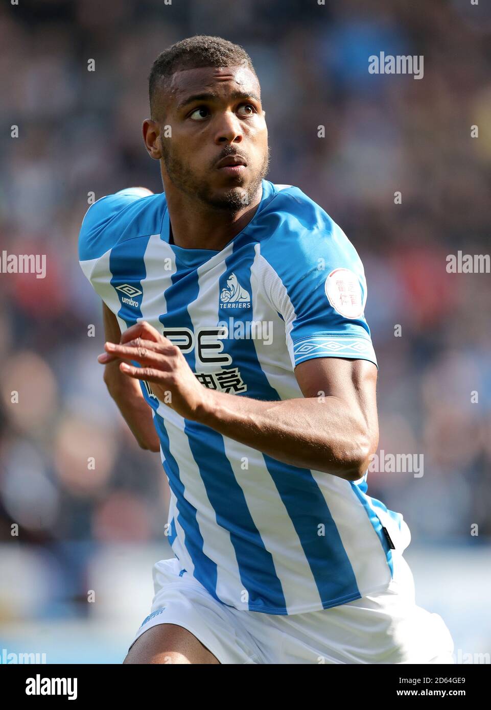 Huddersfield Town's Steve Mounie Stock Photo - Alamy