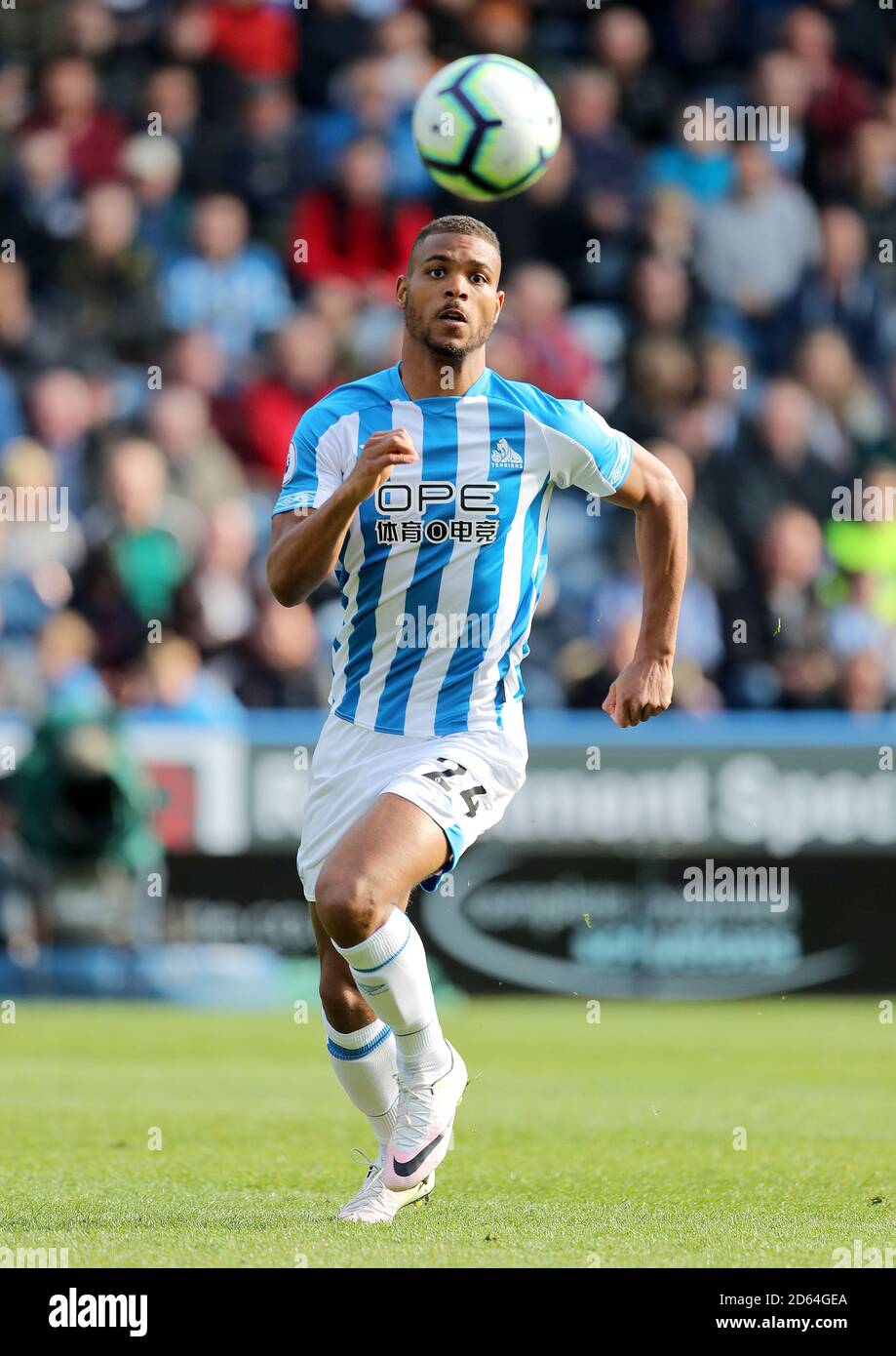 Huddersfield Town's Steve Mounie Stock Photo - Alamy