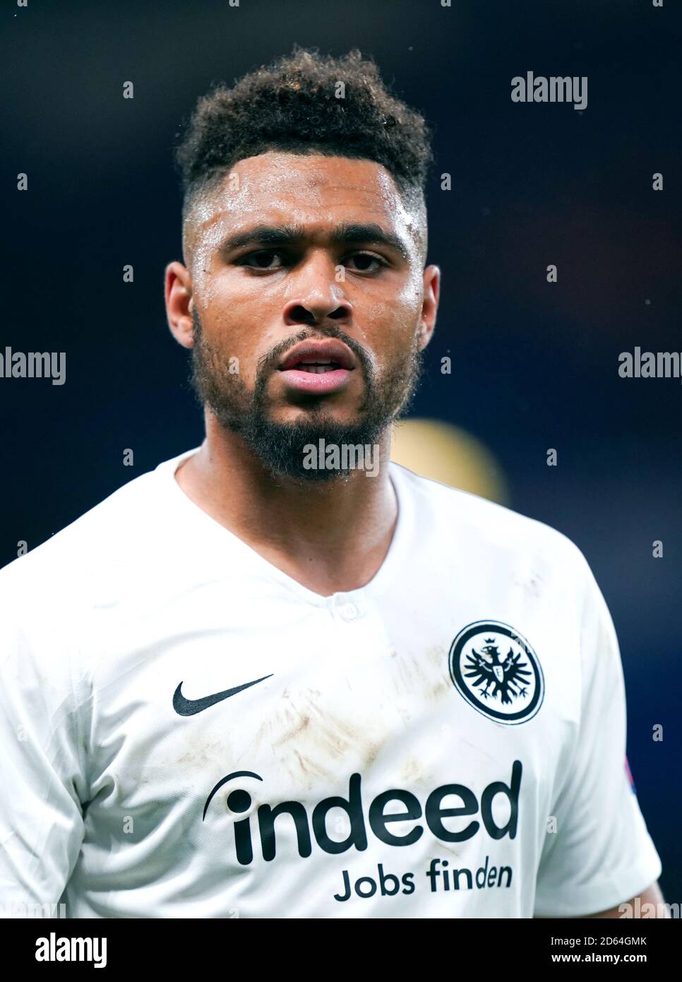Eintracht Frankfurt's Simon Falette during the match at Stamford Bridge ...