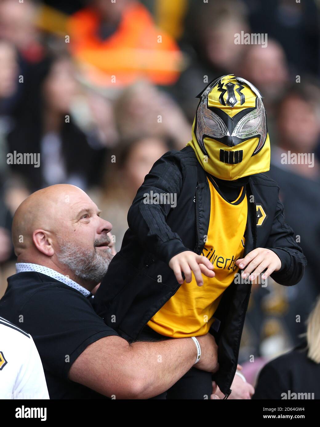 Wolverhampton wanderers fans show hi-res stock photography and images ...