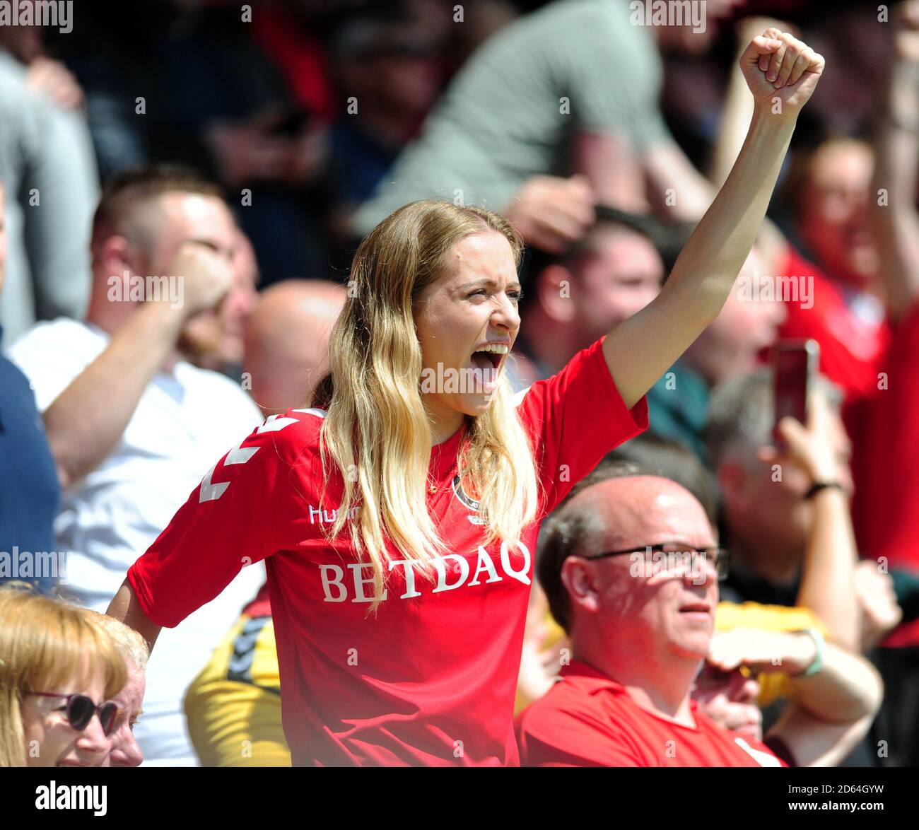 A general view inside of Keepmoat Stadium Stock Photo - Alamy
