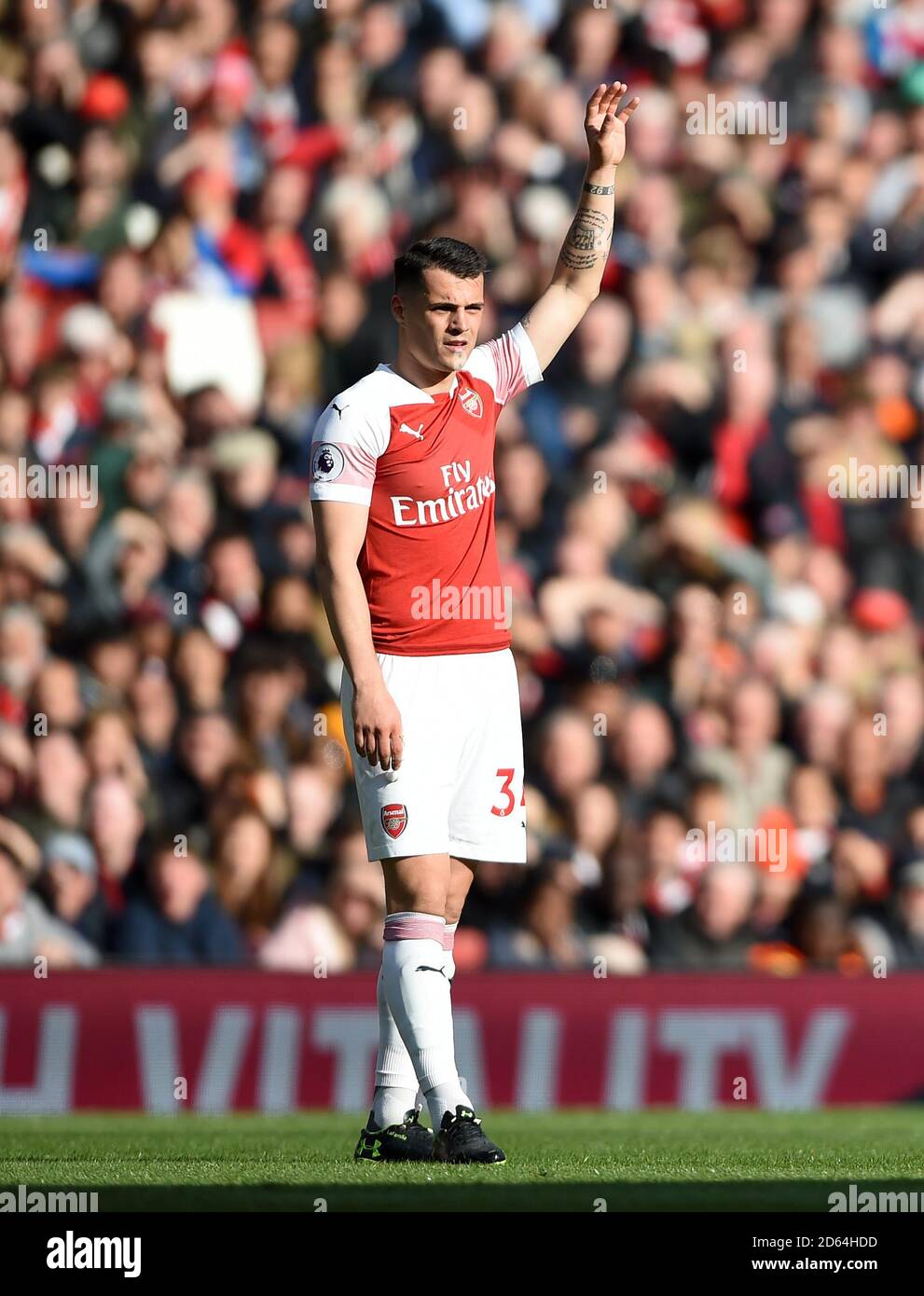 Granit Xhaka, Arsenal Stock Photo - Alamy